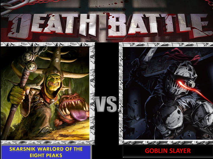 Who would win? A night goblin warlord and his pet squig vs Goblin ...
