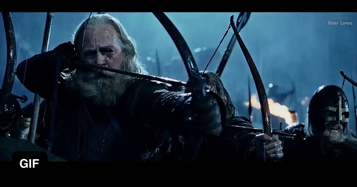 In Lord of The Rings: The Two Towers, after the old man mistakenly ...