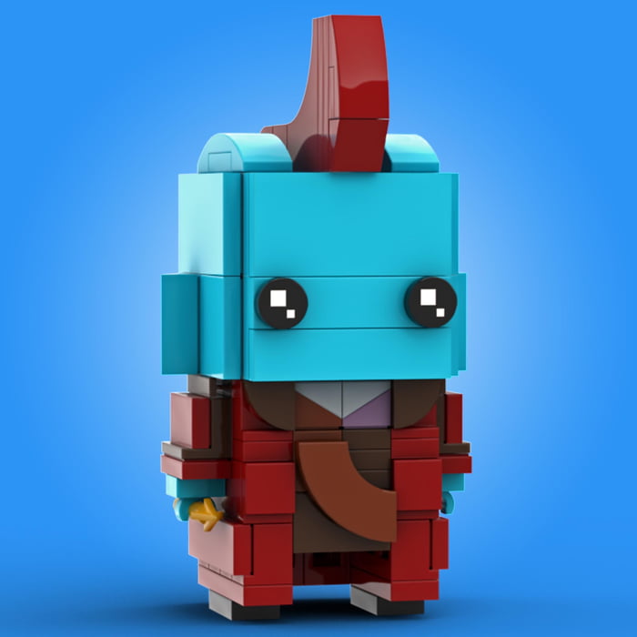 LEGO Brickheadz Yondu MOC. Insta - @marti_brix - 9GAG