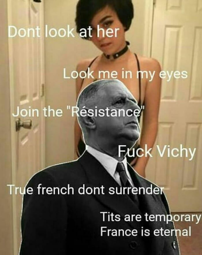 De Gaulle is cool for a French - 9GAG