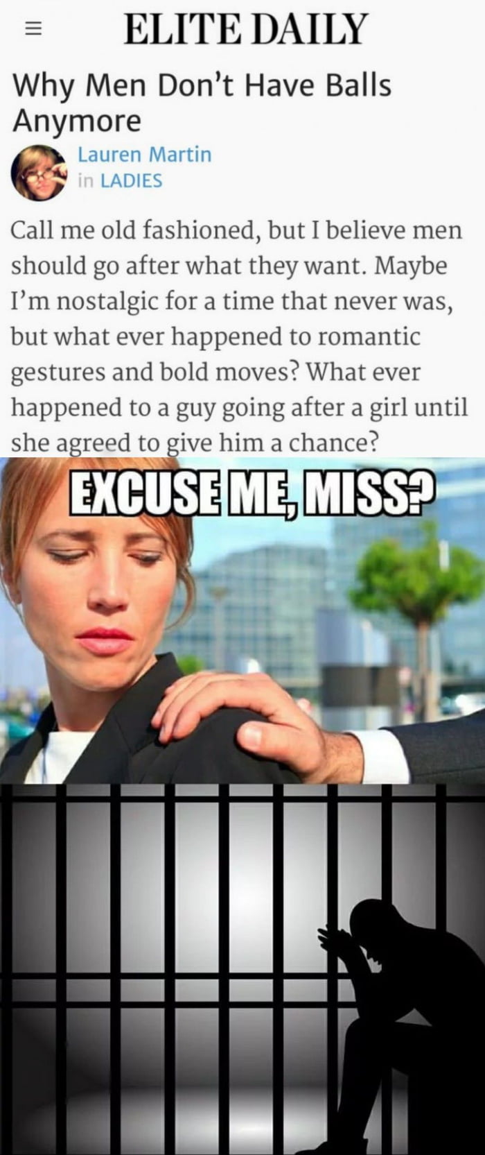 What a nice time to be a man... - 9GAG