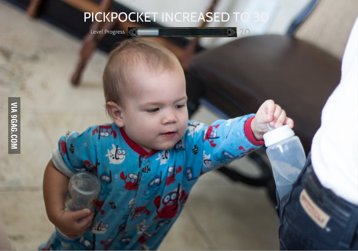 Pickpocket increased - 9GAG