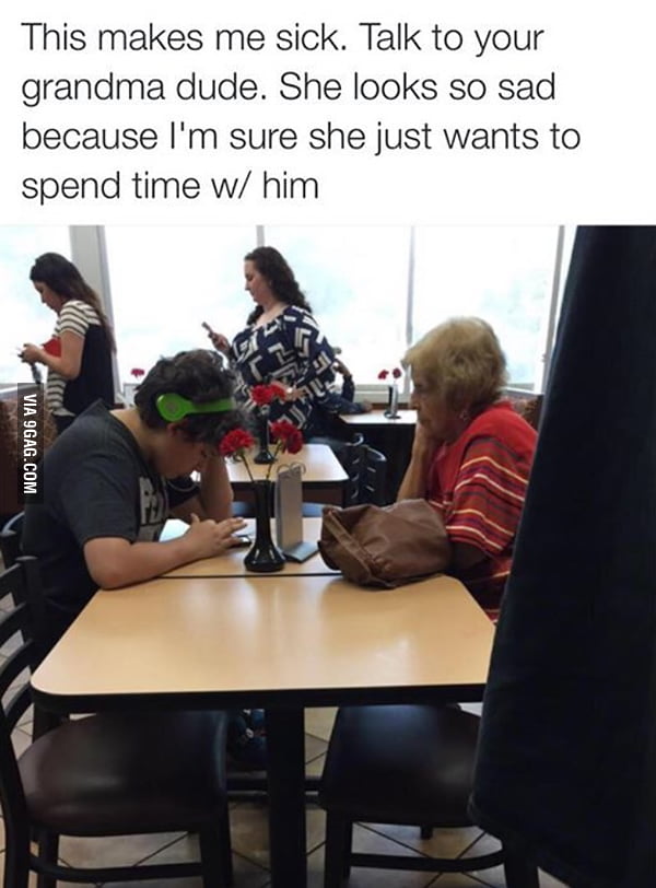 She looks so sad. - 9GAG