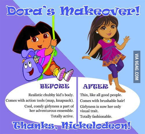 Teen Dora the Explorer - 9GAG