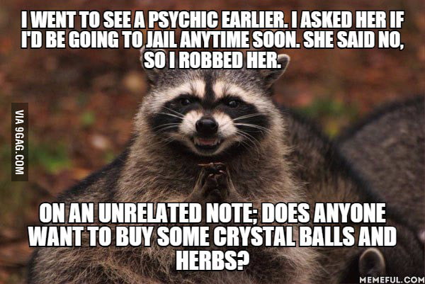 Evil-Plotting-Raccoon - 9GAG