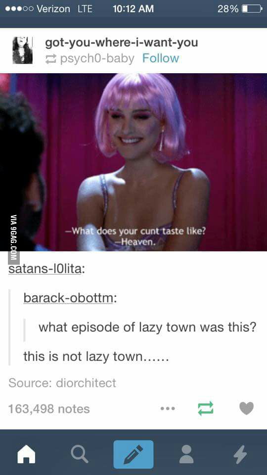 Lazy town? - 9GAG