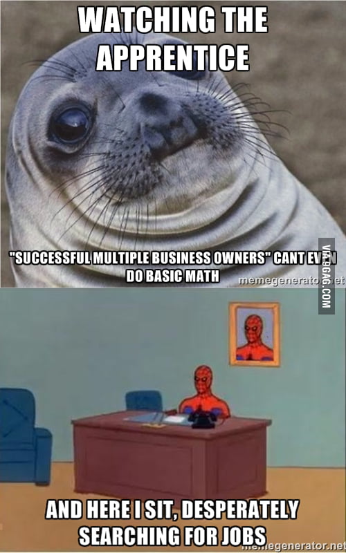 Watching The Apprentice and Seeing "Professionals" Fail at Basic Math ...