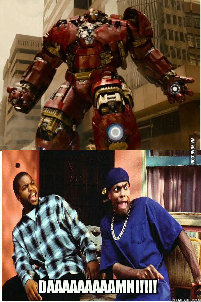 When I saw the Hulkbuster... - 9GAG