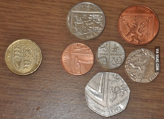 To the guy who posted this earlier. The £1 coin is actually part of the ...