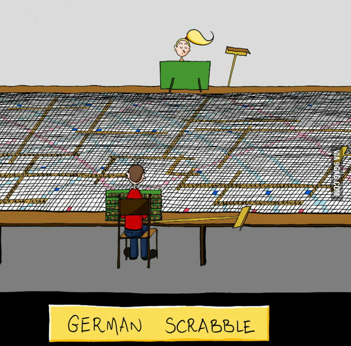 German scrabble - 9GAG
