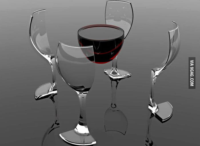 Nice illusion drink. - 9GAG