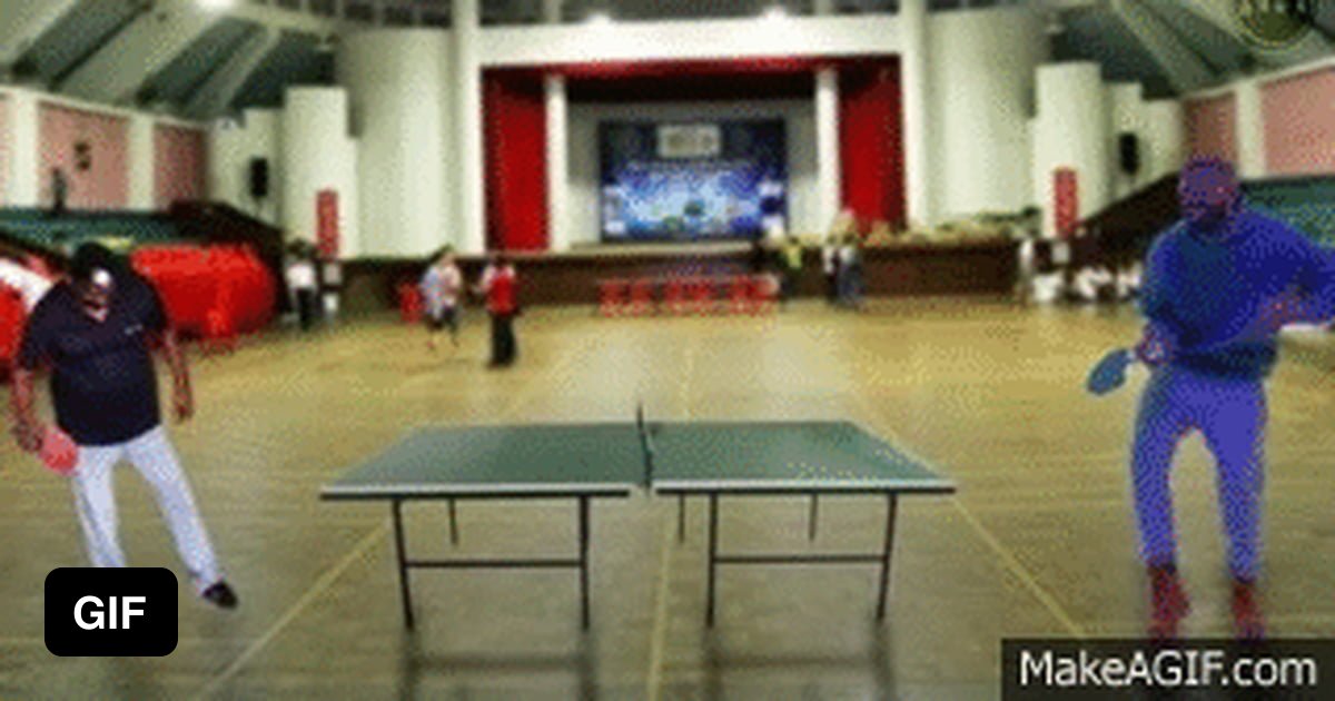 Drake dance Ping Pong fight - 9GAG