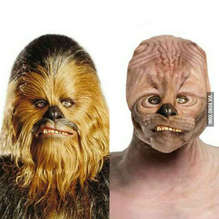 Hairless Chewbacca says that's enough internet for today.. - 9GAG