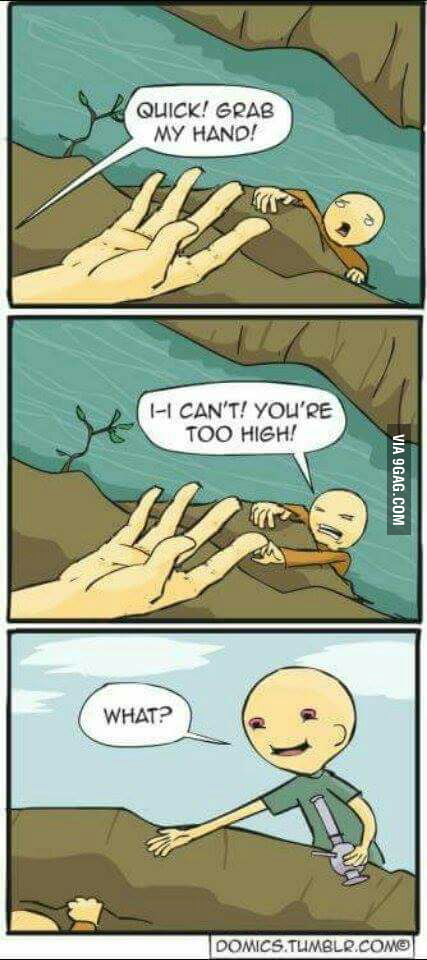 Quick grab my hand! - 9GAG