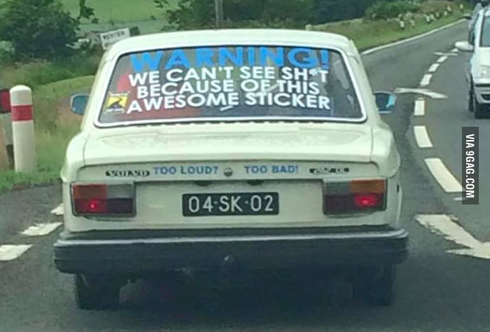 Awesome sticker is awesome - 9GAG