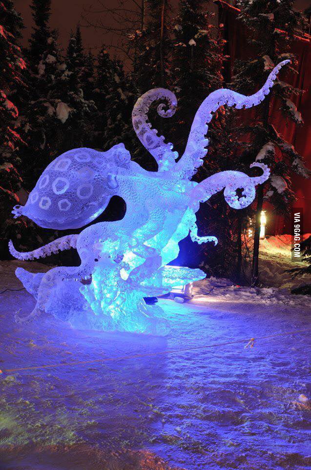 Ice Octopus - 9GAG