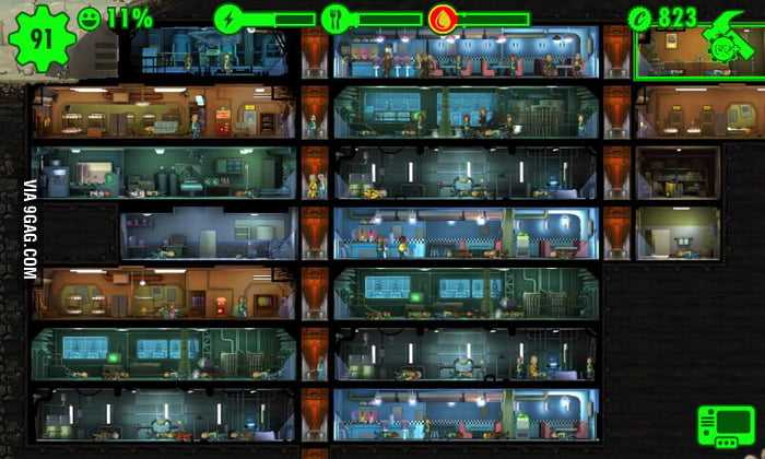 You guys think deathclaw is the worse?here's my vault got wiped out by ...