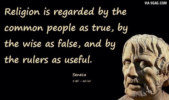 Quote by Seneca, a Roman philosopher. It's as relevant today as it was ...