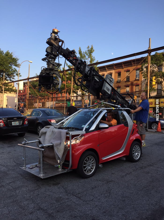 The smart car camera thing! Electric powered - 9GAG