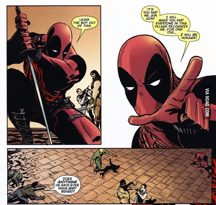 Deadpool Hokage - 9GAG