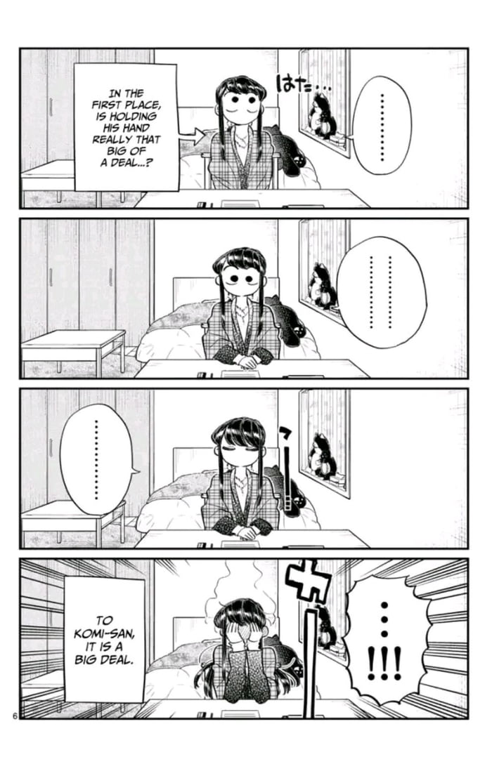 Komi san realized how lewd she acted - 9GAG