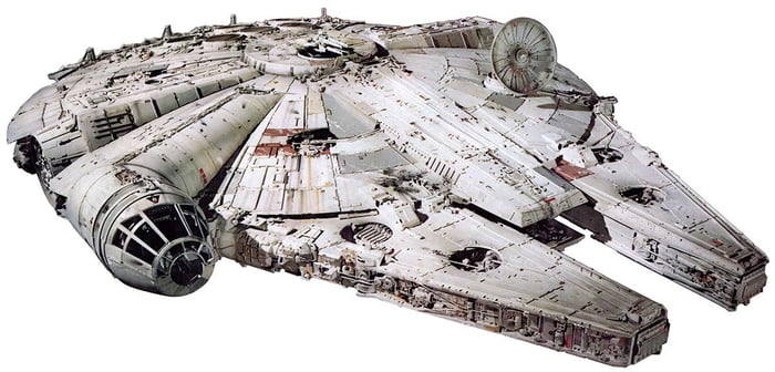 The Millennium Falcon. I'm familiar with it. - 9GAG
