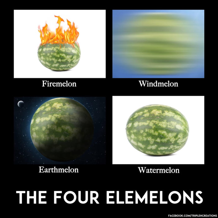 The Four Elemelons - 9GAG
