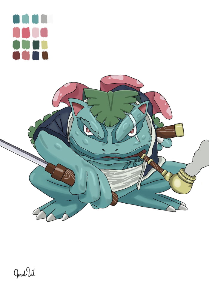Eff it venusaur as chief toad gamabunta - 9GAG