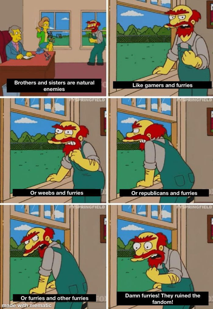 Damn furries ! - 9GAG