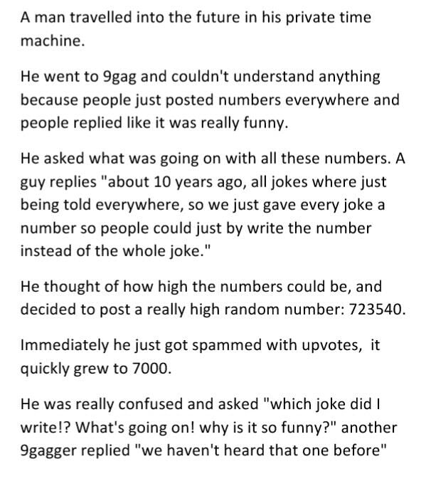 Joke number 7 - 9GAG