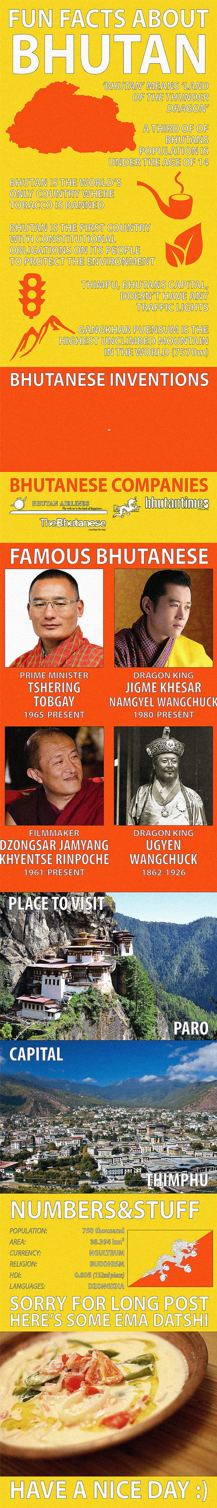 Fun Facts about Bhutan - 9GAG