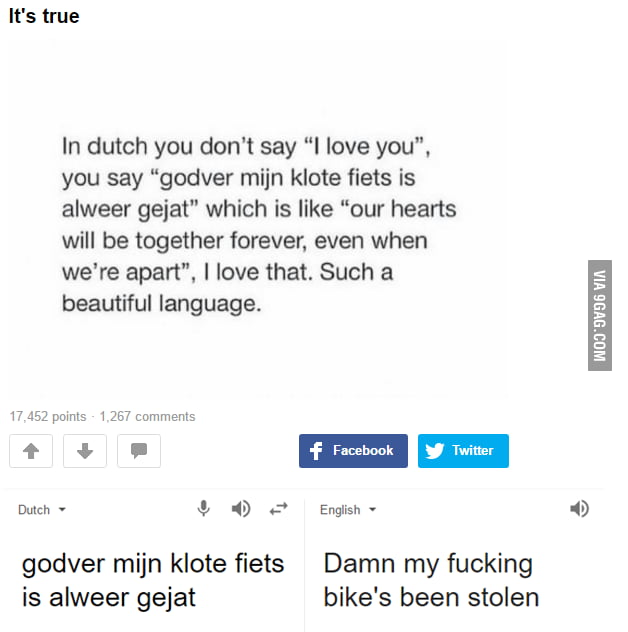 I love my bike - 9GAG