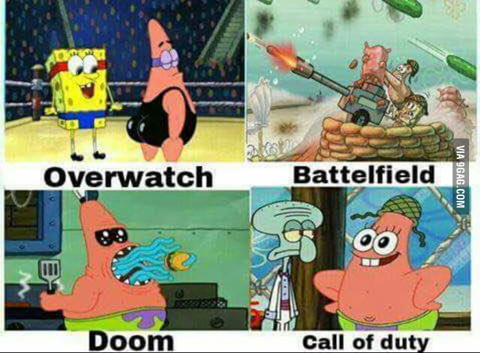 Spongebob fps - 9GAG