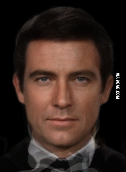James Bond real face (compiled) - 9GAG