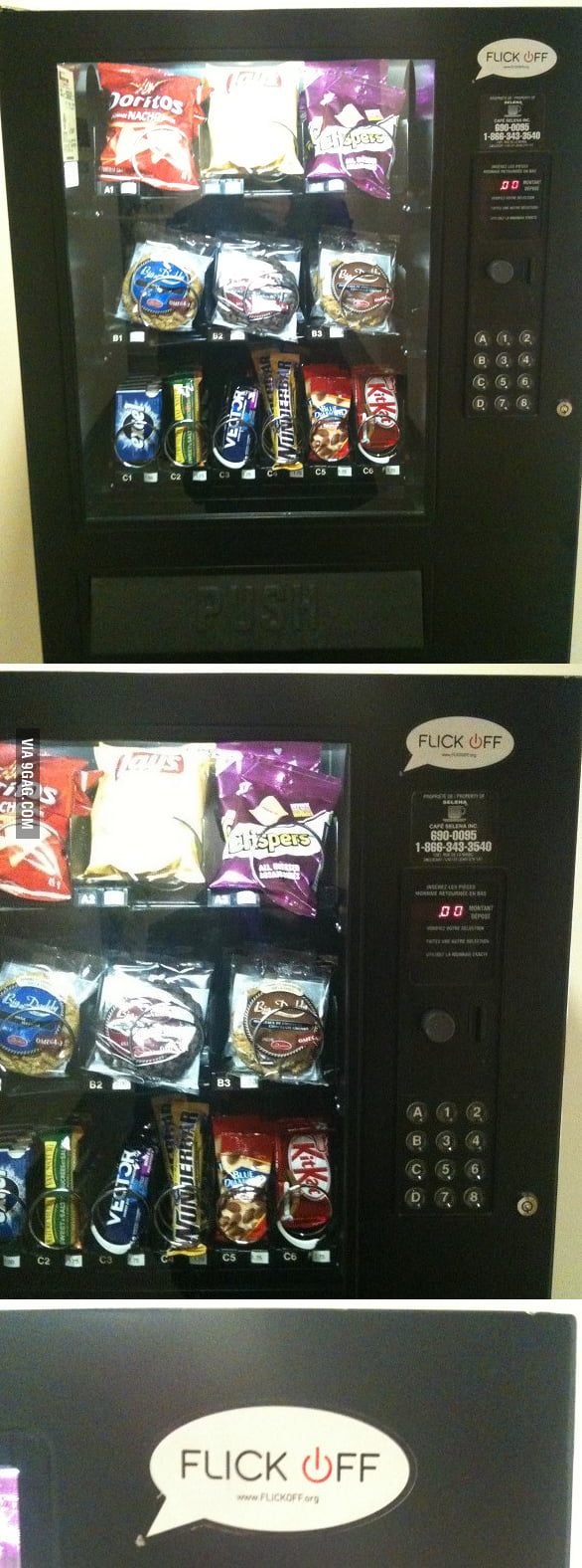 Well, same to you vending machine - 9GAG