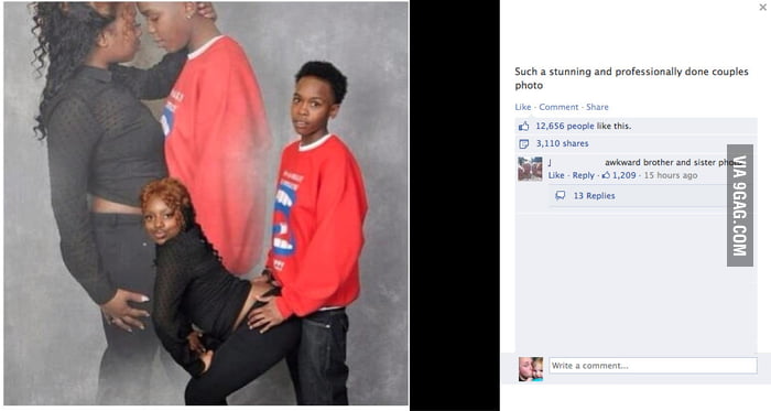 Awkward Brother Sister Moment 9gag