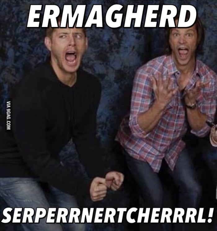 ERMAGHERD Superrrnertchrrrrl - 9GAG