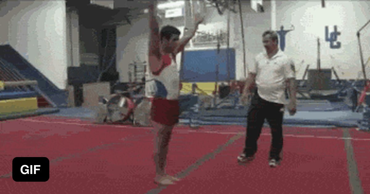 Standing backflip - 9GAG