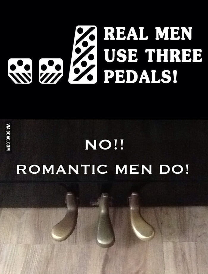 Real men? - 9GAG