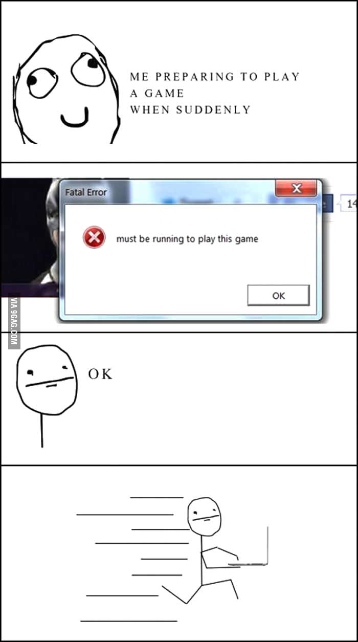 Challenge accepted: Just run - 9GAG