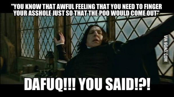 Dat awkward feel - 9GAG