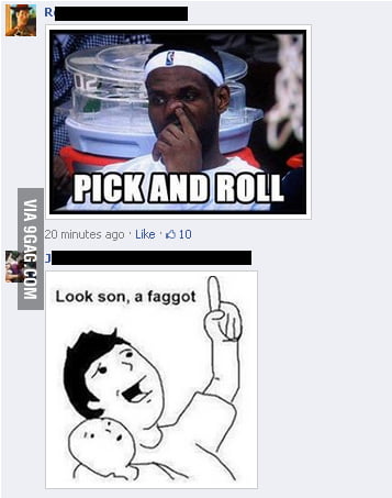 Nice pic placement - 9GAG