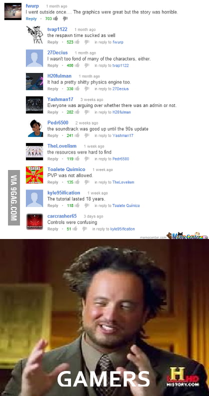 Gamers... - 9GAG