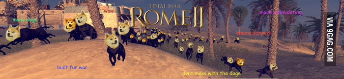 Total Doge: Rome 2 - 9GAG