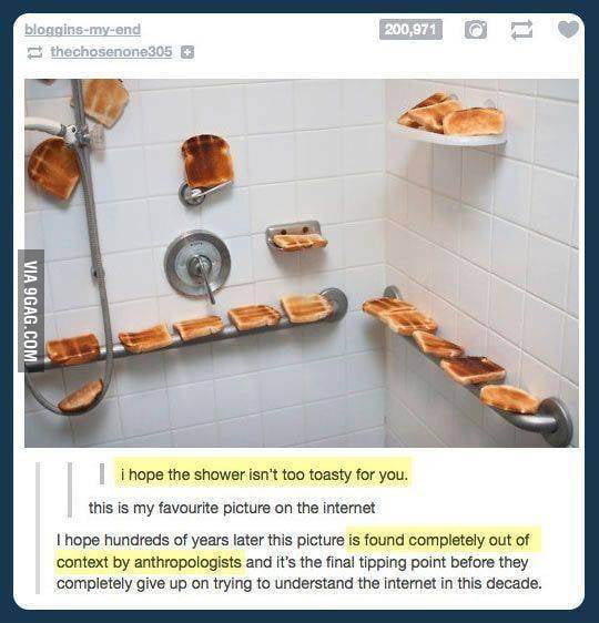 Toast from the past - 9GAG