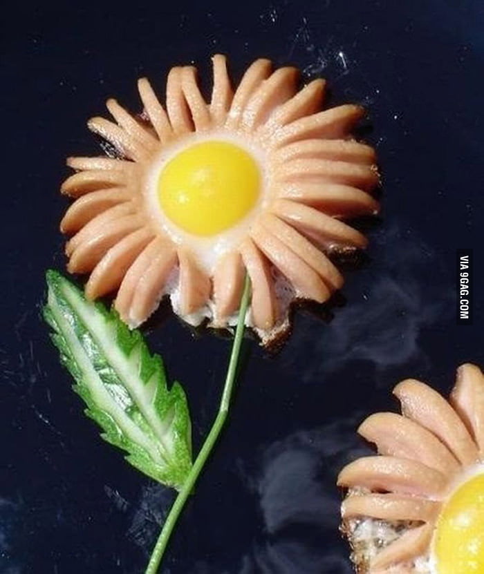 I love flowers, especially sausage flower! - 9GAG