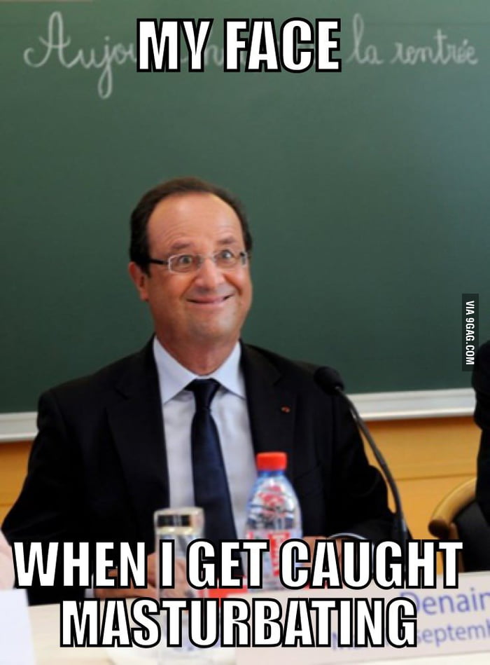 The face when you get caught... - 9GAG