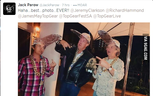 TopGear is in SA and the host for the evening was a local artist called ...