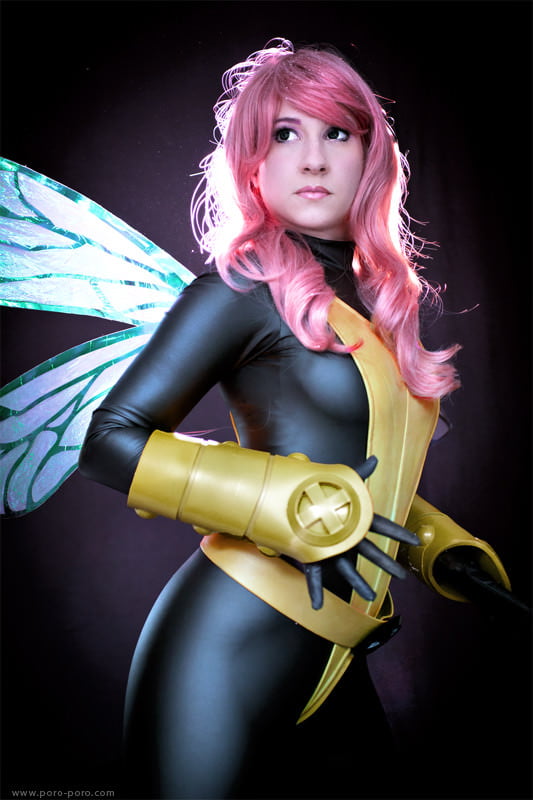 Kathrine Zan as Pixie from X-Men - 9GAG