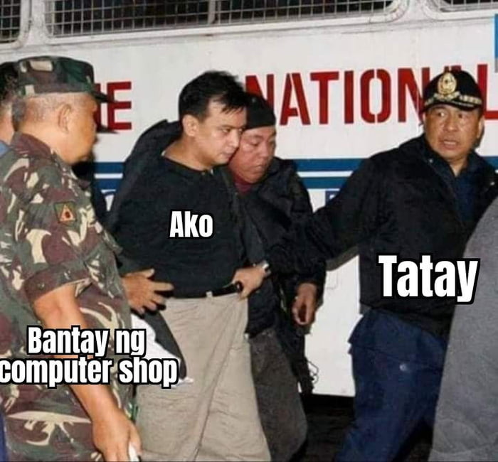 Pag sinundo ka ni tatay sa computer shop - 9GAG